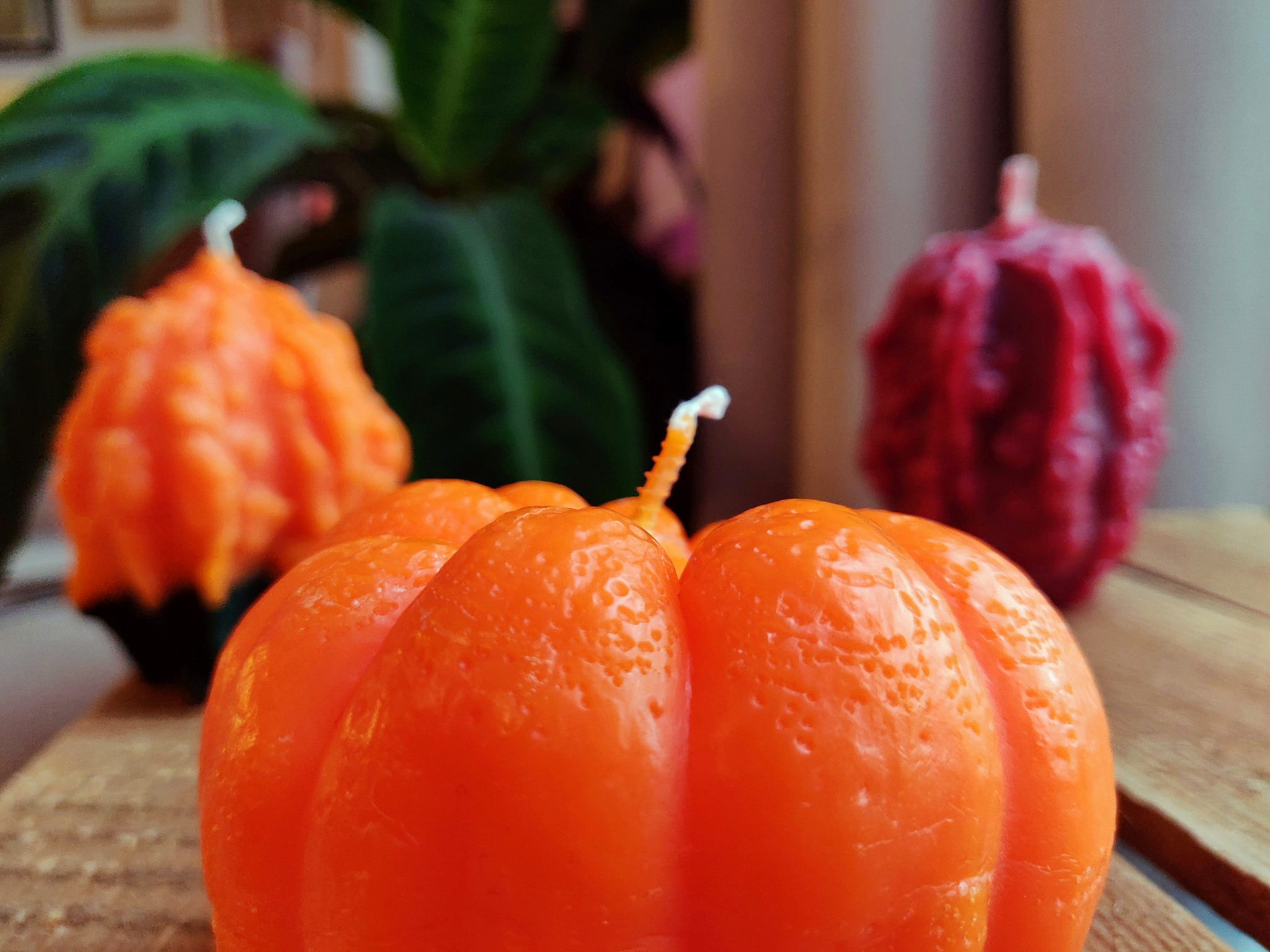 DIY Gourd Candles