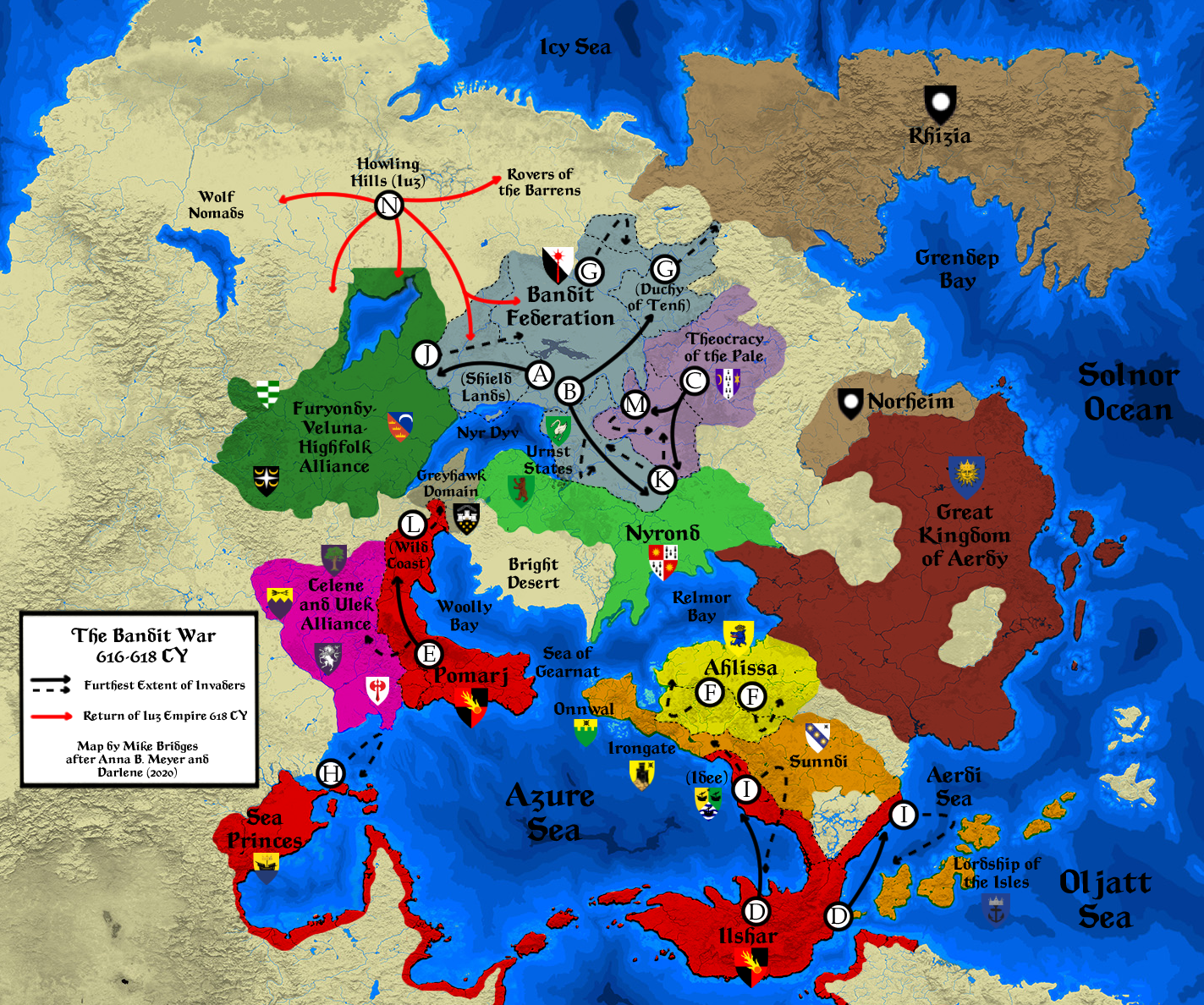 Greyhawkery: 2E Greyhawk War Campaign: The Bandit War