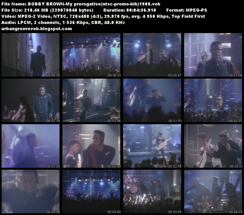 Urban Groove Vob Collection: Bobby Brown - My Prerogative (1988)