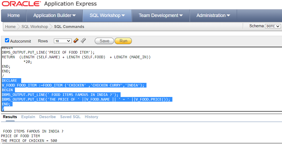 Object-Oriented Programming Concept and Oracle PL/SQL #Diksha Oracle ...