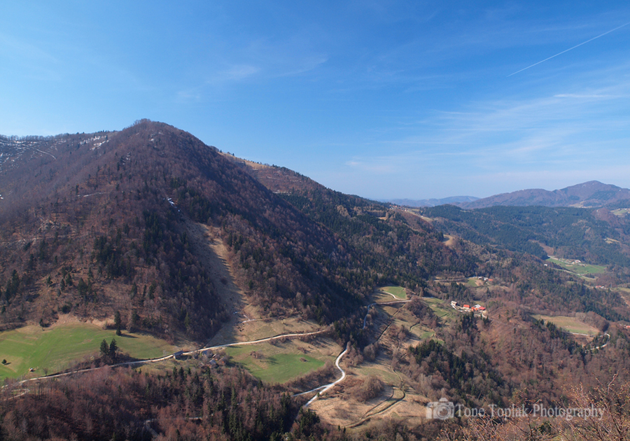 Narava hribi in gore: Goljava-834m-Mrzlica-1122m-Kamnik-857m
