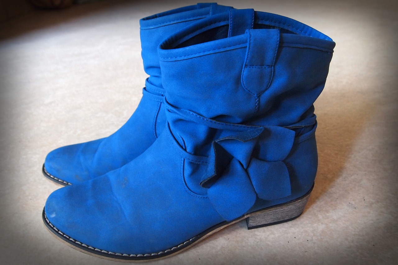 The Fight Against Blue Suede Ankle Boots | all about suede boots