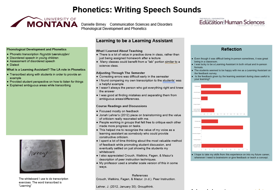 LA Poster Showcase Fall 2020: Danielle Birney - CSD 320