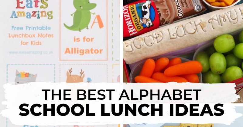 The Best Alphabet School Lunch Ideas for Kids with Hyperlexia | And ...