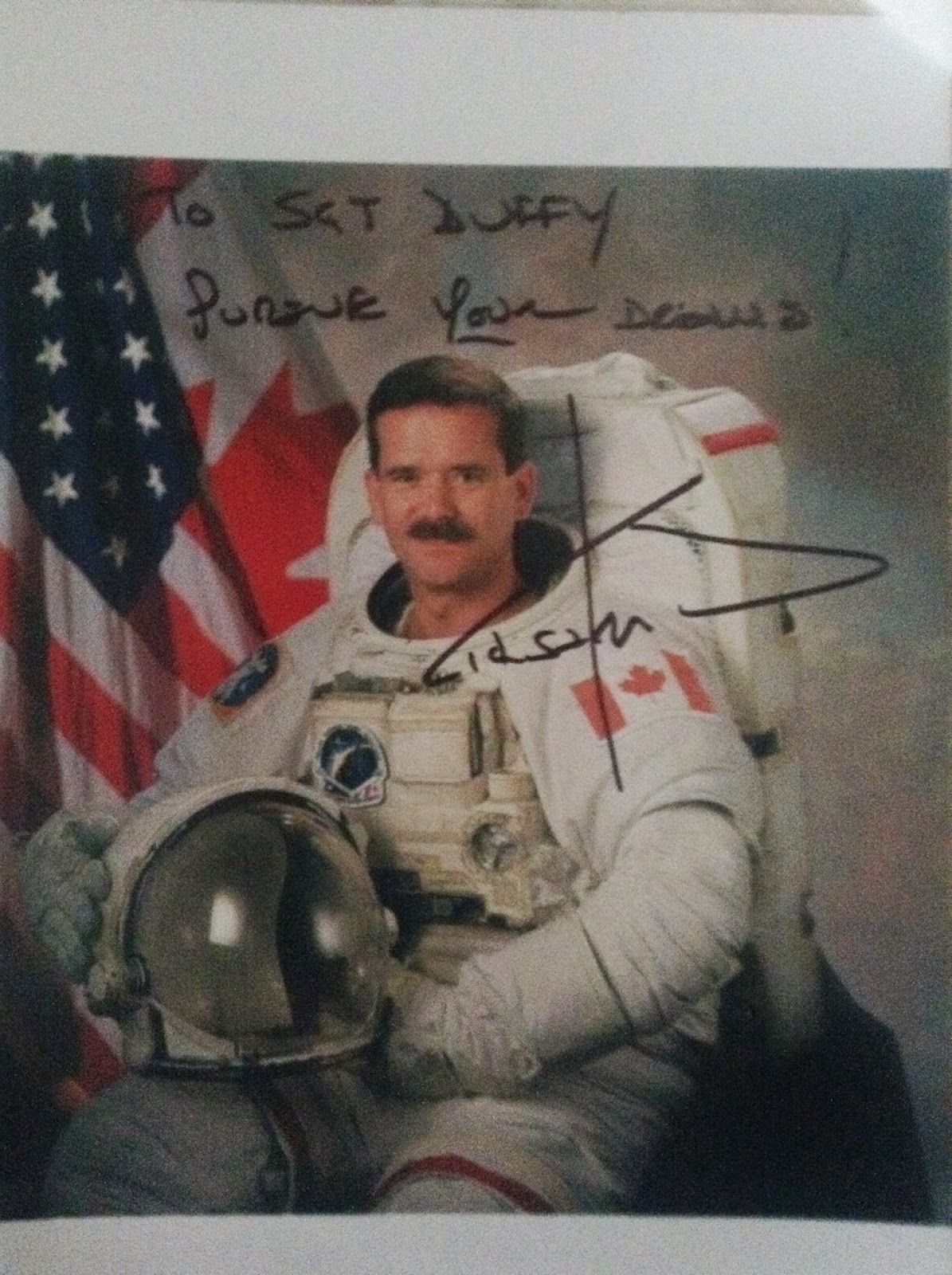 The Blackville Talon: Blackville Students Meet Chris Hadfield