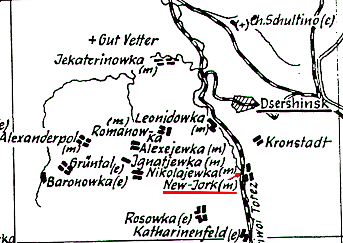 Germans from Russia Settlement Locations: "Welcome to the Big Apple ...