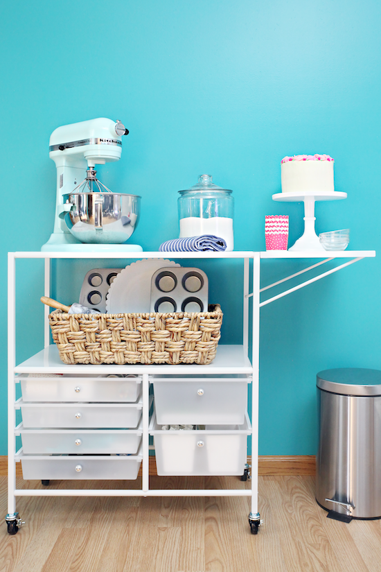 IHeart Organizing: Baking Cart Organization