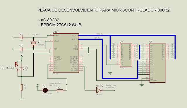 Eletrônica & Microcontroladores: 80C32 + EPROM - Como Apagar e Gravar a ...