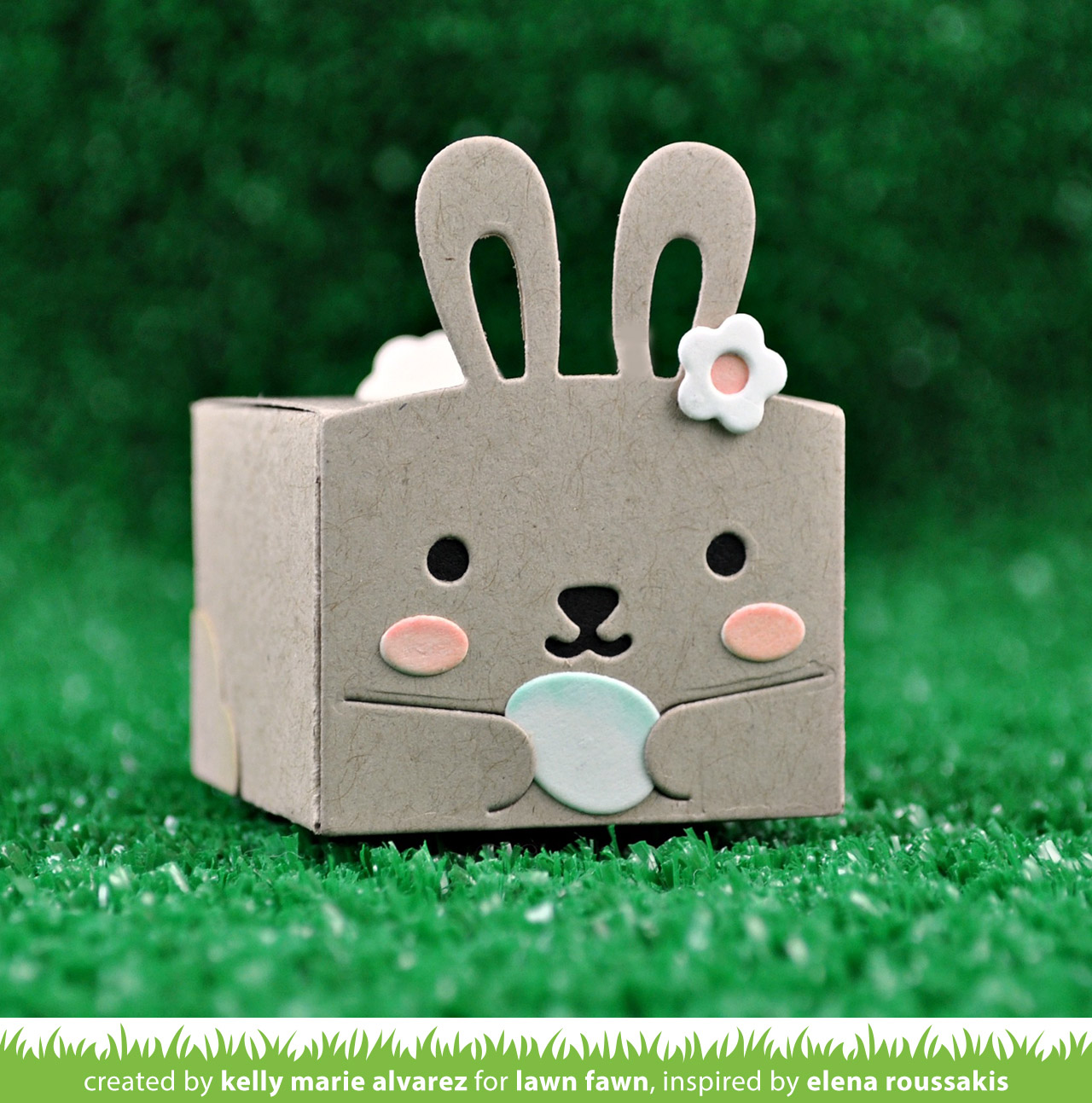 Lawn Fawn Intro: Scalloped Treat Box Spring House Add-On + Tiny Gift ...