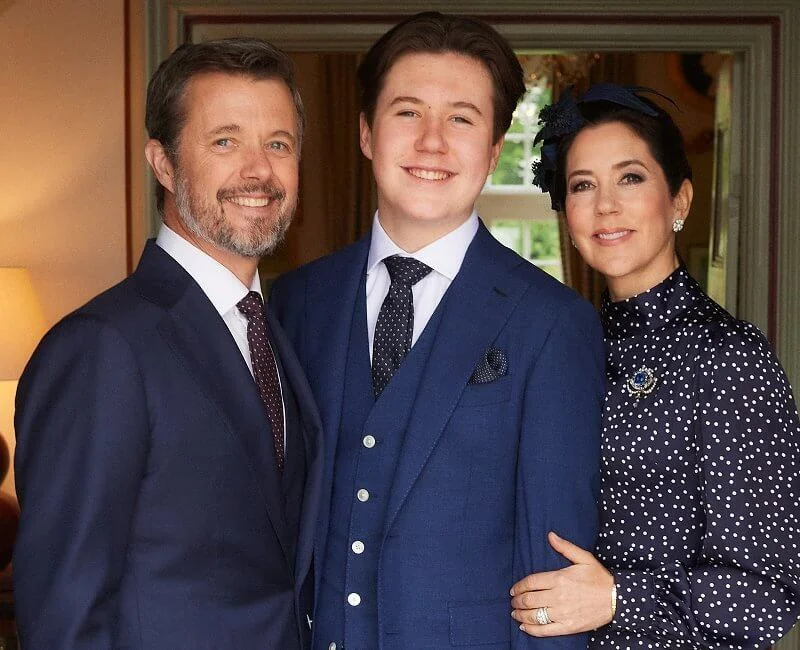 Official photos of Prince Christian's confirmation were released