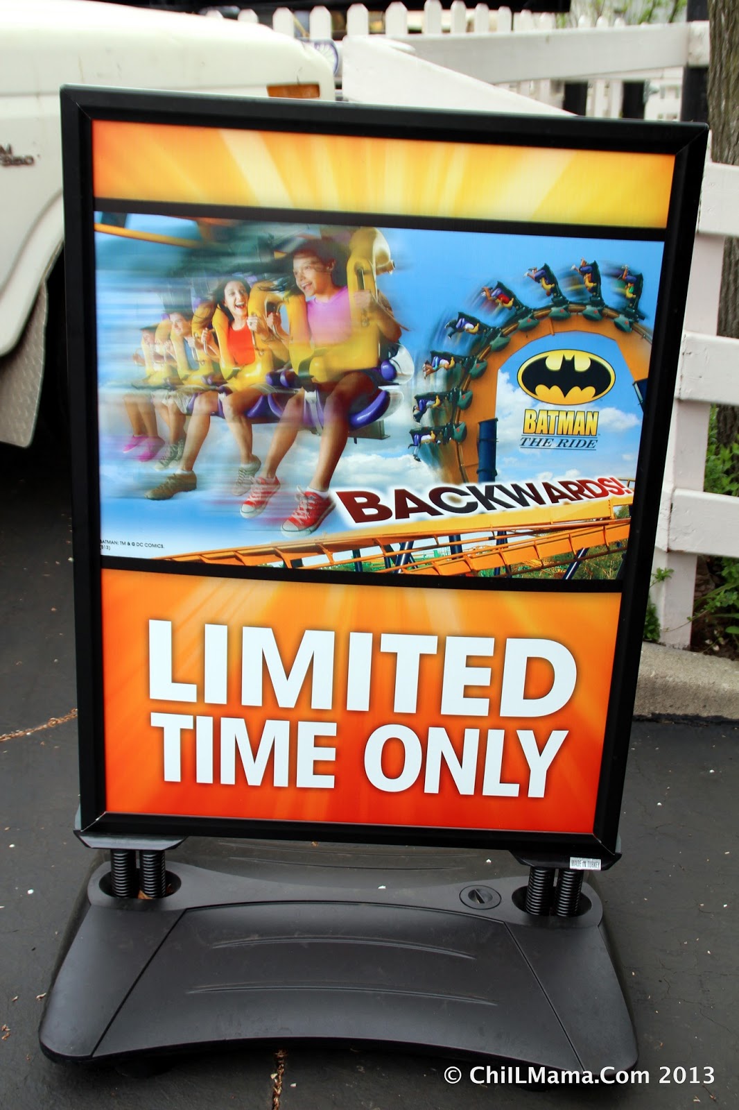 ChiIL Live Shows: Batman Backwards Opens at Six Flags Great America # ...