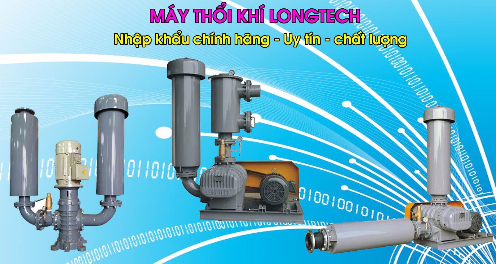 Máy thổi khí longtech chính hãng