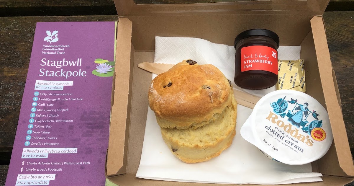 National Trust Scones: Stackpole