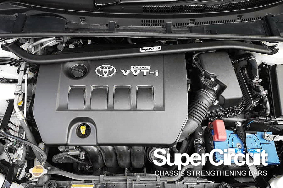 SUPERCIRCUIT CHASSIS STRENGTHENING BARS: Toyota Corolla Altis (E170 ...