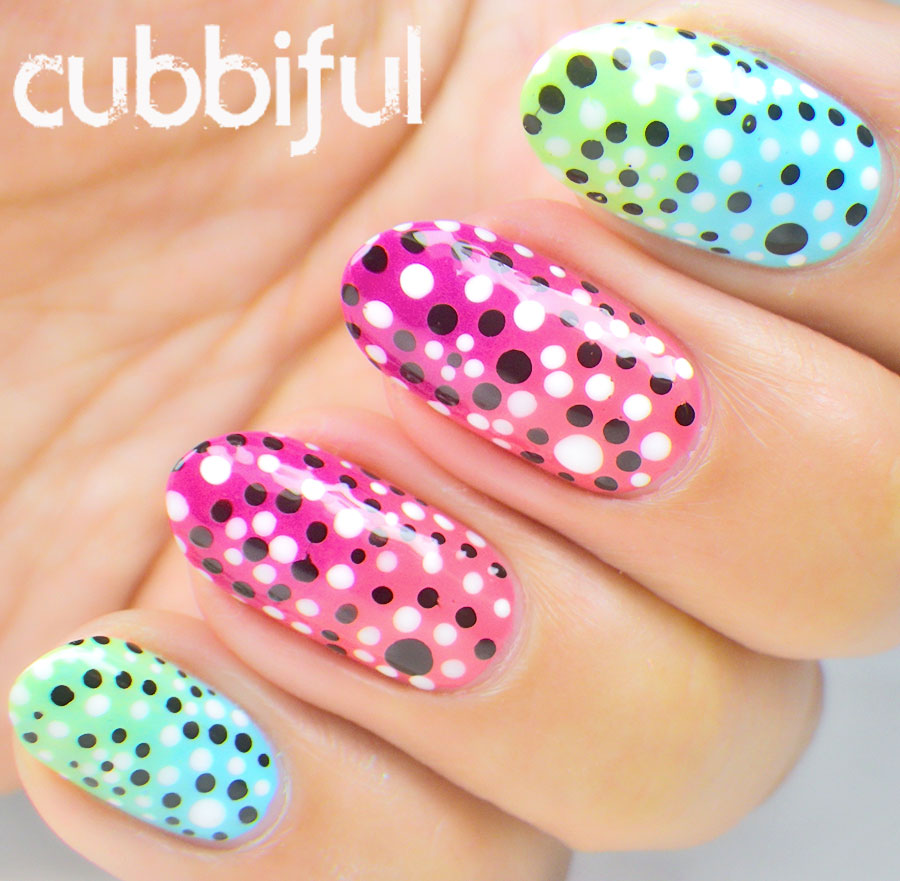 cubbiful: Tribal Floral Dotticure with Inocos (inspired by Lucy's Stash)