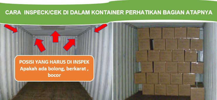 Cara Inspeksi Container Loading - By Inspector Freelance Third Party