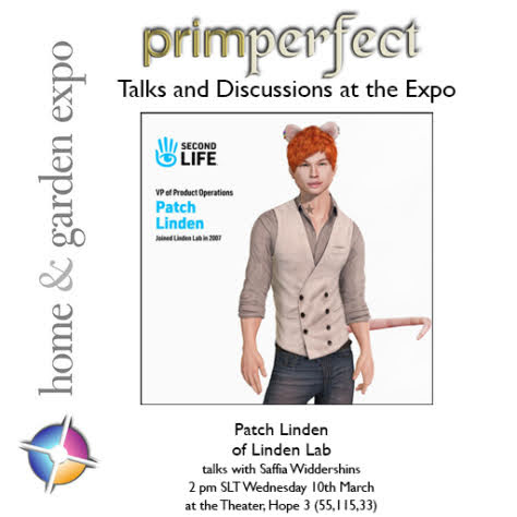 Echt Virtuell: Patch Linden am 10. März auf der Home & Garden Expo