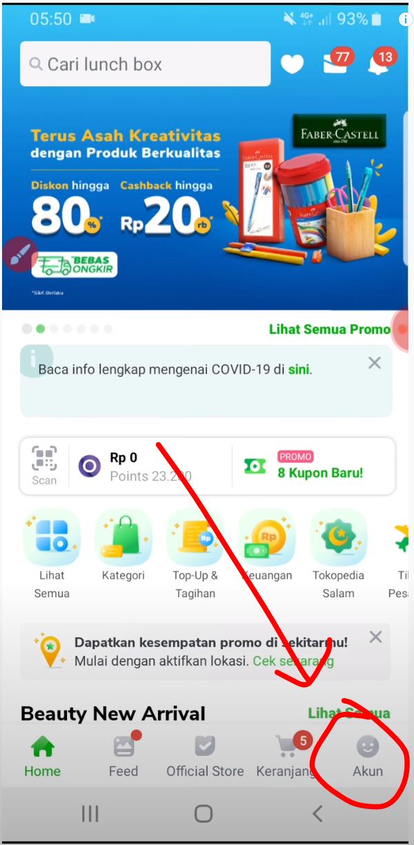 Cara Mengaktifkan Bayar di Tempat di Tokopedia | BAJUYULI - Blog