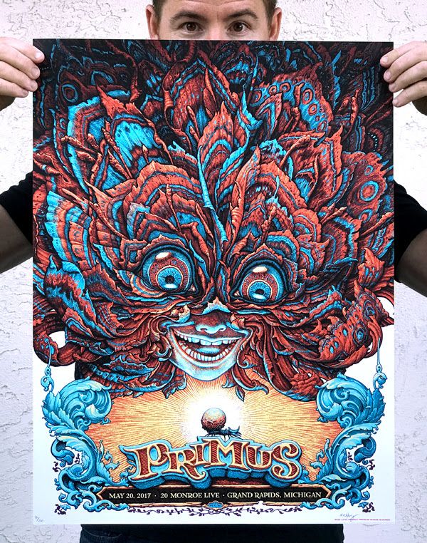INSIDE THE ROCK POSTER FRAME BLOG: N.C. Winters Primus Grand Rapids ...