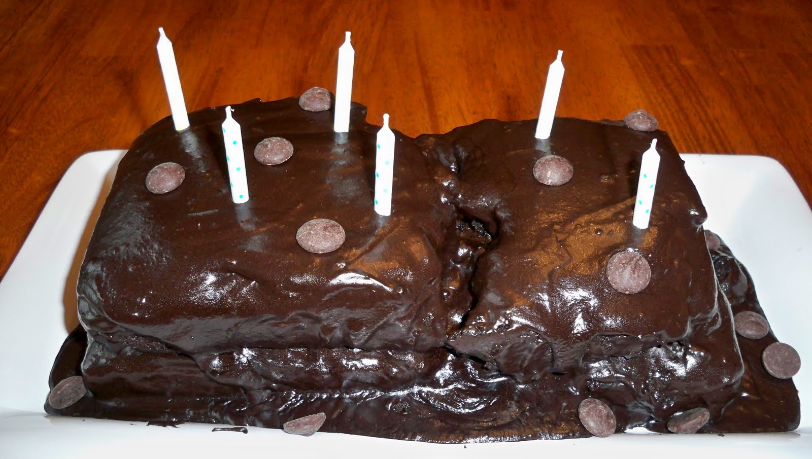 Happy Birthday: Earthquake Cake