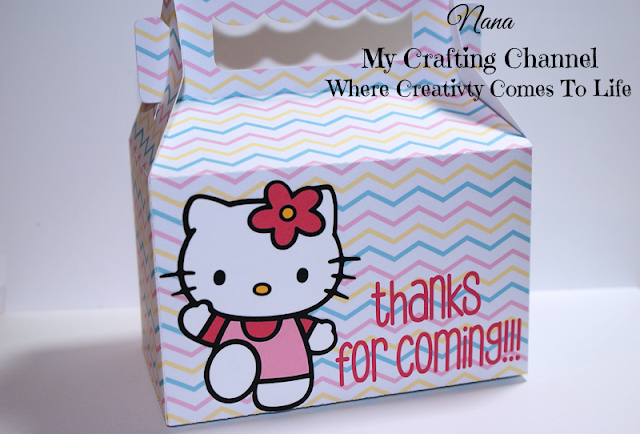 3 Hello Kitty Treat Boxes