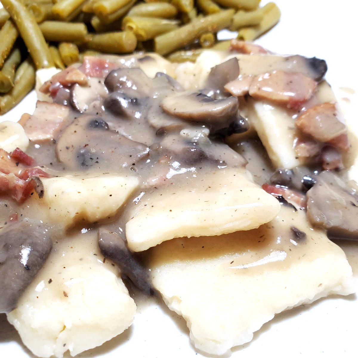 Smashed Potato Dumplings