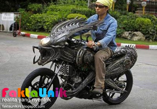 Modifikasi Motor Paling Unik Di Dunia 2015 - Fakta Unik