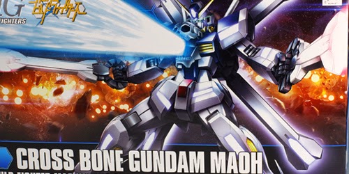 GUNDAM GUY: HGBF 1/144 Crossbone Gundam Maoh - Review by Schizophonic9