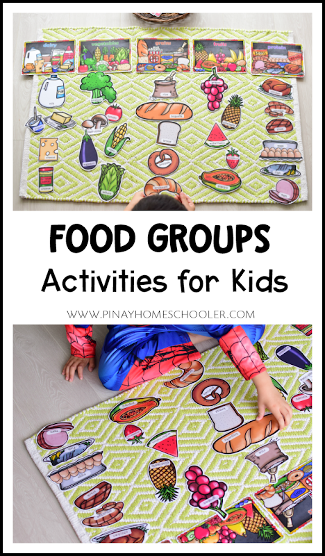 Food Pyramid and Food Groups Activities for Kids | The Pinay Homeschooler