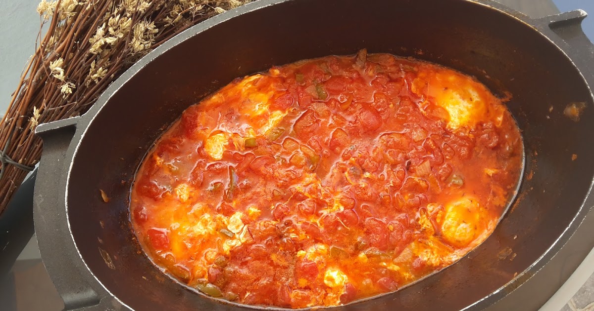 Como Pão Para Laranjas: Tomatada com ovos
