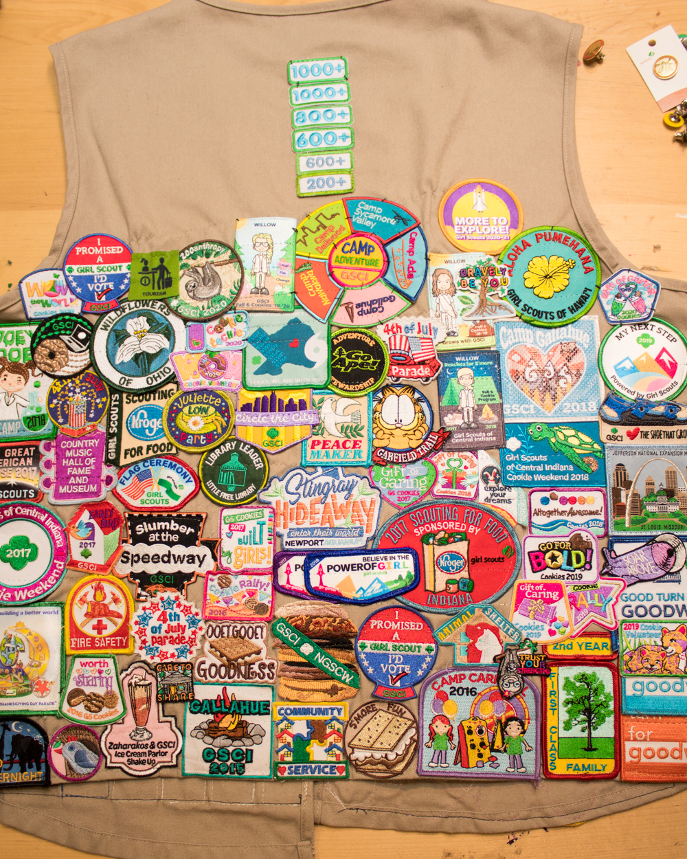 Craft Knife The Girl Scout Vest That Lasts For Seven Years How It Started And How Its Going