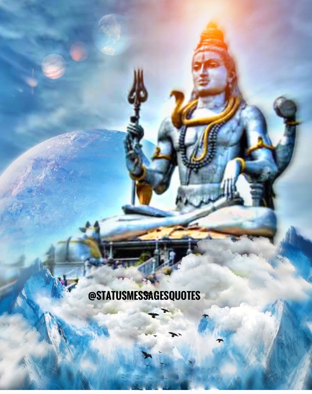Lord Shiva Status in Hindi images: Bholenath, Mahadev and Mahakal quotes