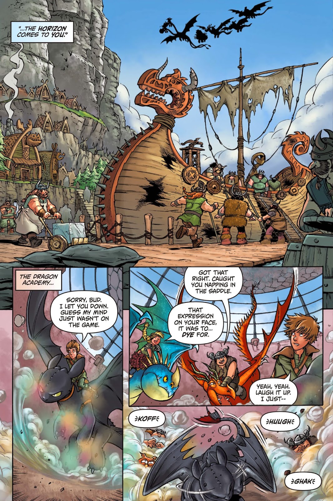 Titan Comics: "Dragons: Riders of Berk Vol 4 - The Stowaway" Review ...
