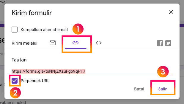Marselia: CARA MEMBUAT PRESENSI PADA GOOGLE FORM