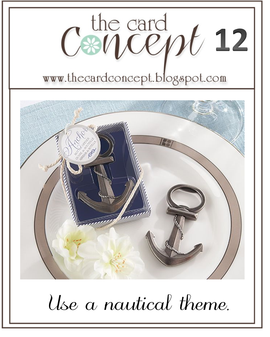 The Card Concept: Challenge #12 - Use a Nautical Theme