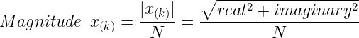 Discrete Fourier Transform