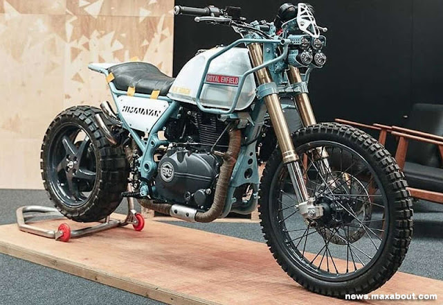 Royal Enfield Himalayan Ini Dibekali Turbocharger - Racing Drag