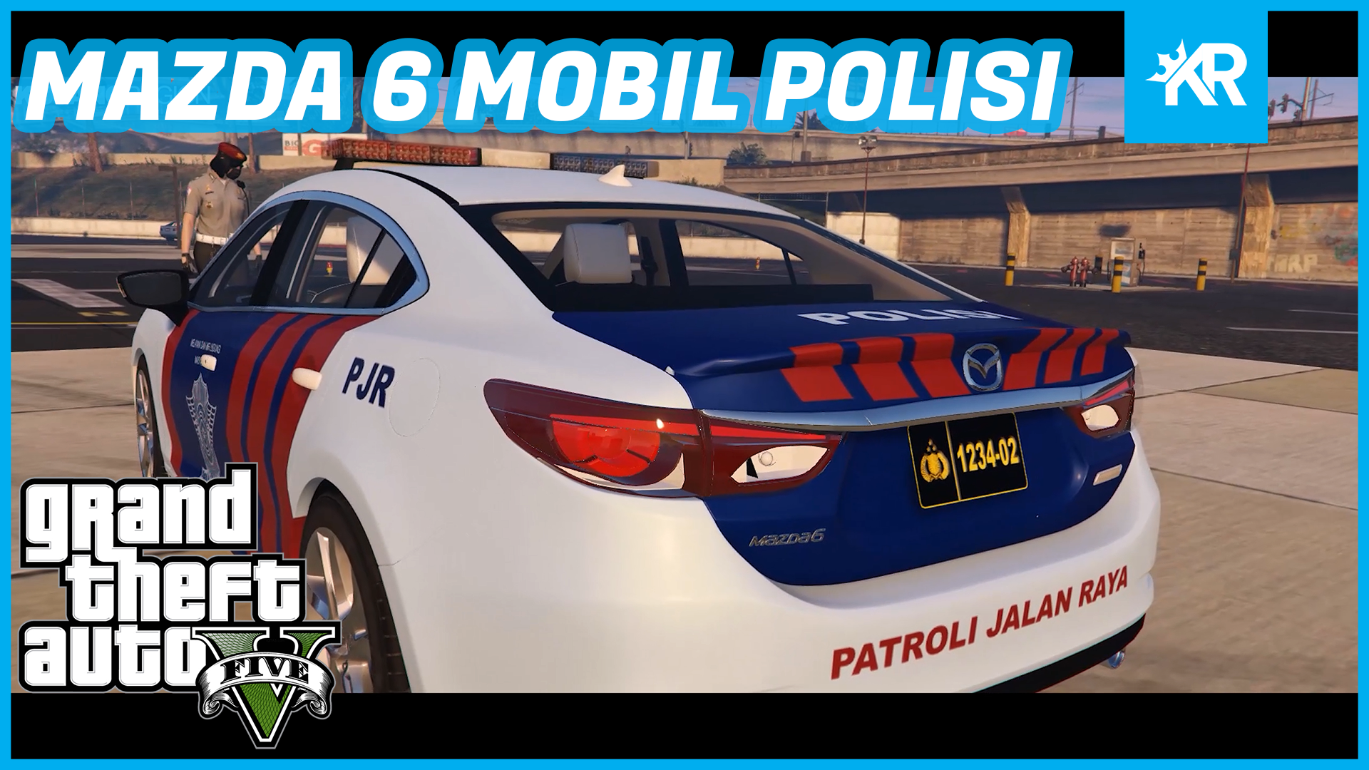 Mobil Polisi Indonesia Mazda 6 (BETA) - GTA5 Mods - Kujang Region ...