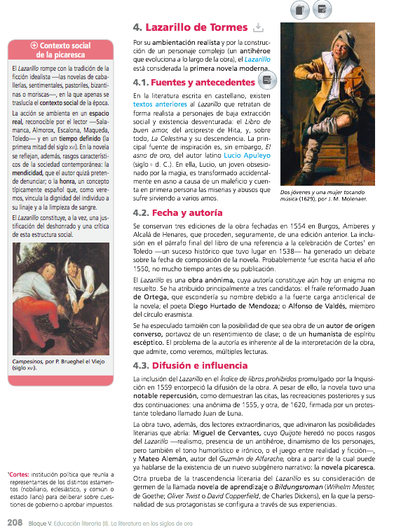 Poeliteraria: SECUENCIACIÓN DE ACTIVIDADES. EL LAZARILLO DE TORMES ...