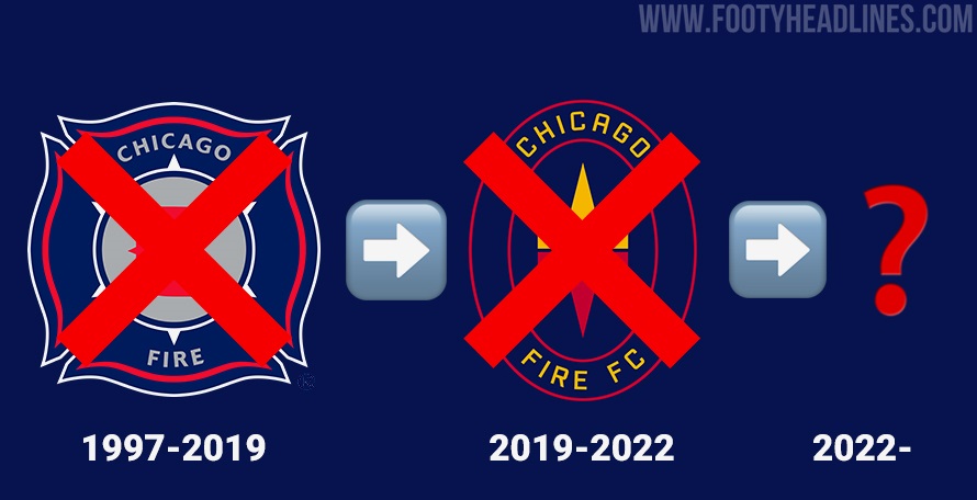 New Club Logo: Chicago Fire Announces Community Rebranding Process ...