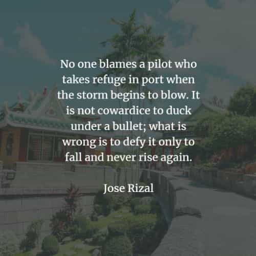 45 Famous quotes and sayings by Jose Rizal