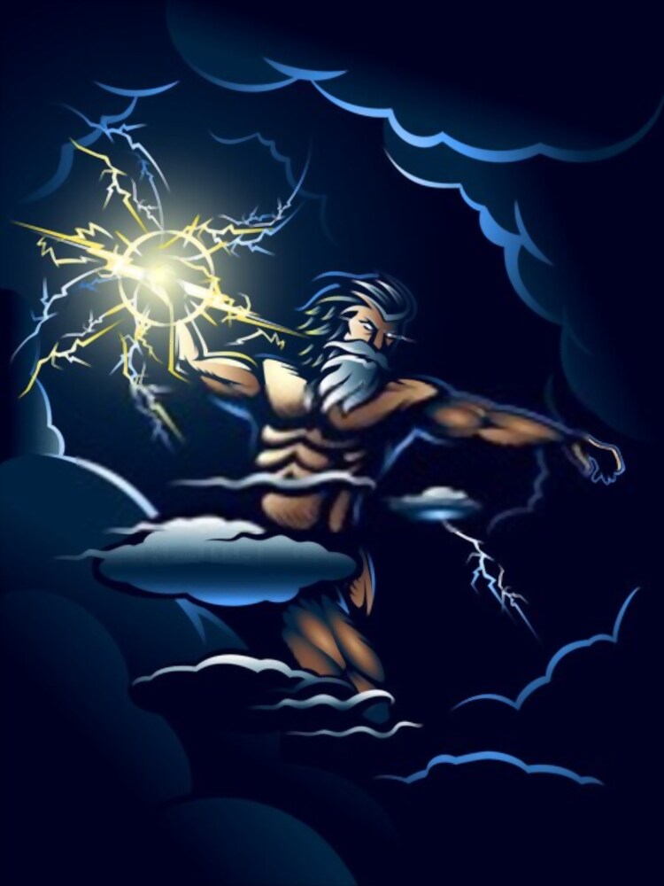 Zeus Greek mythology- the-day-Olympians-rebelled-against