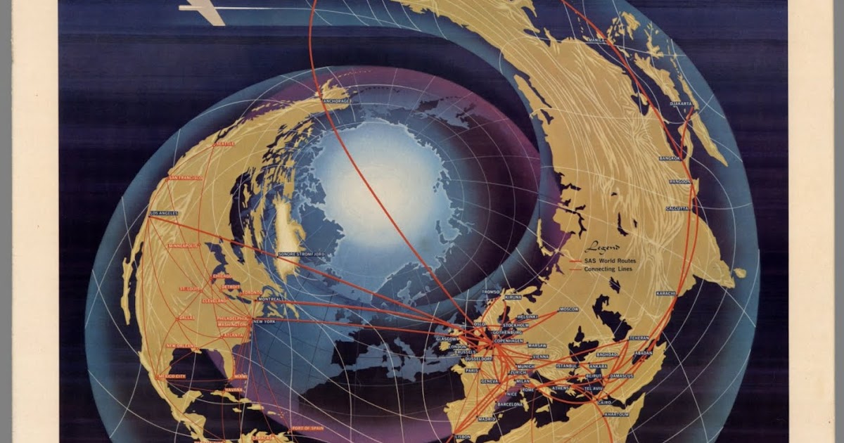 The Timetablist: SAS: The Worldwide Routes, 1960