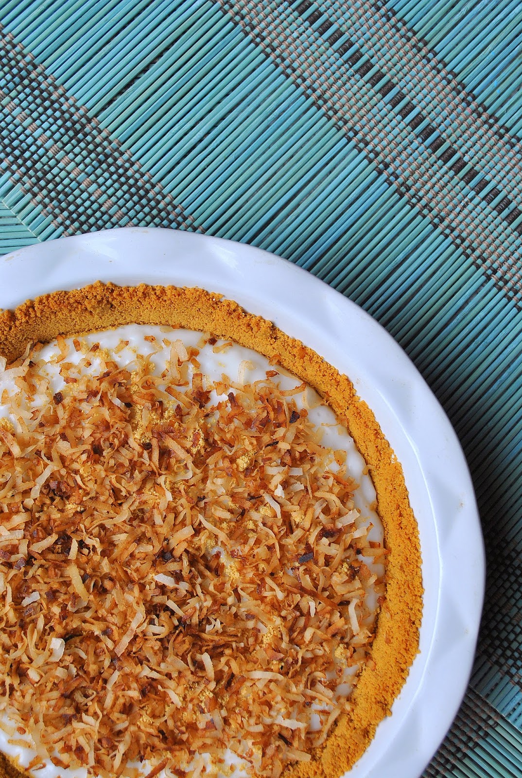 Vegan Creamy Coconut Pie (Torta de Coco Cremosa Vegana) - The Green ...