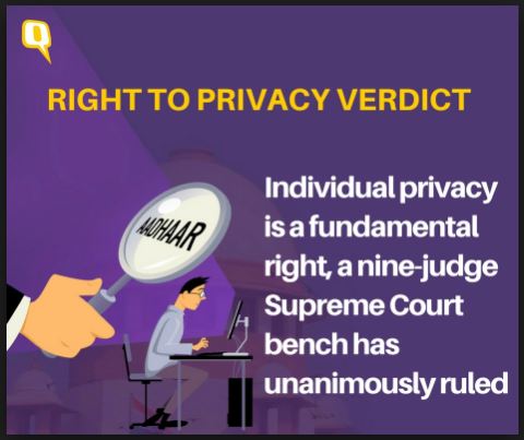 Supreme Court Declares Right To Privacy A Fundamental Right - Pen2Print ...