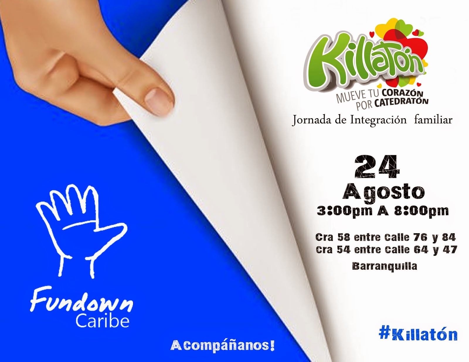 .: Fundown Caribe participará en Killatón el 24 de Agosto de 2014