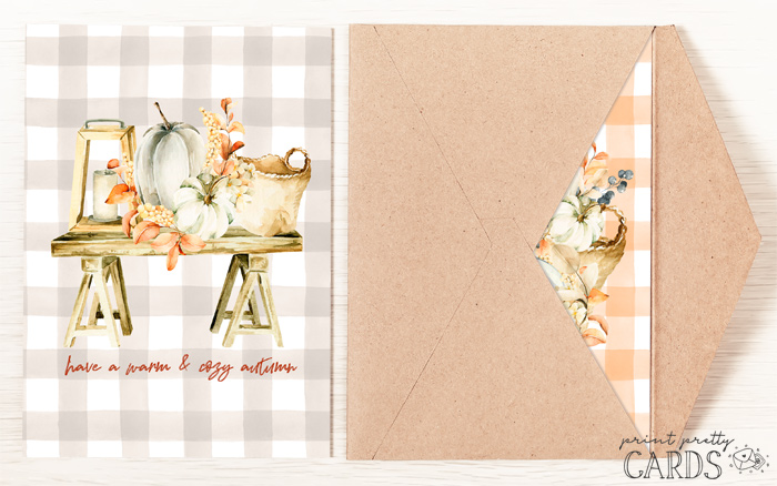 Free Printable Cozy Fall Cards | Print Pretty Cards