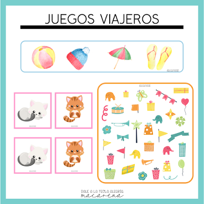 Dale a la tecla alegría, Macarena: JUEGOS VIAJEROS