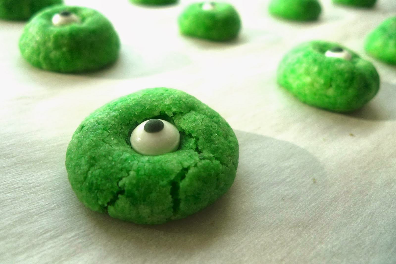 siriously delicious: Monster Eyeball Cookies
