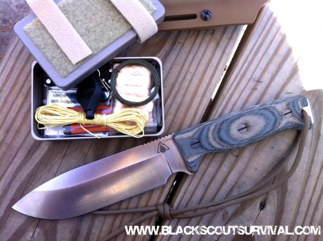Black Scout Survival: SURVIVE! Knives GSO-5.1 Review